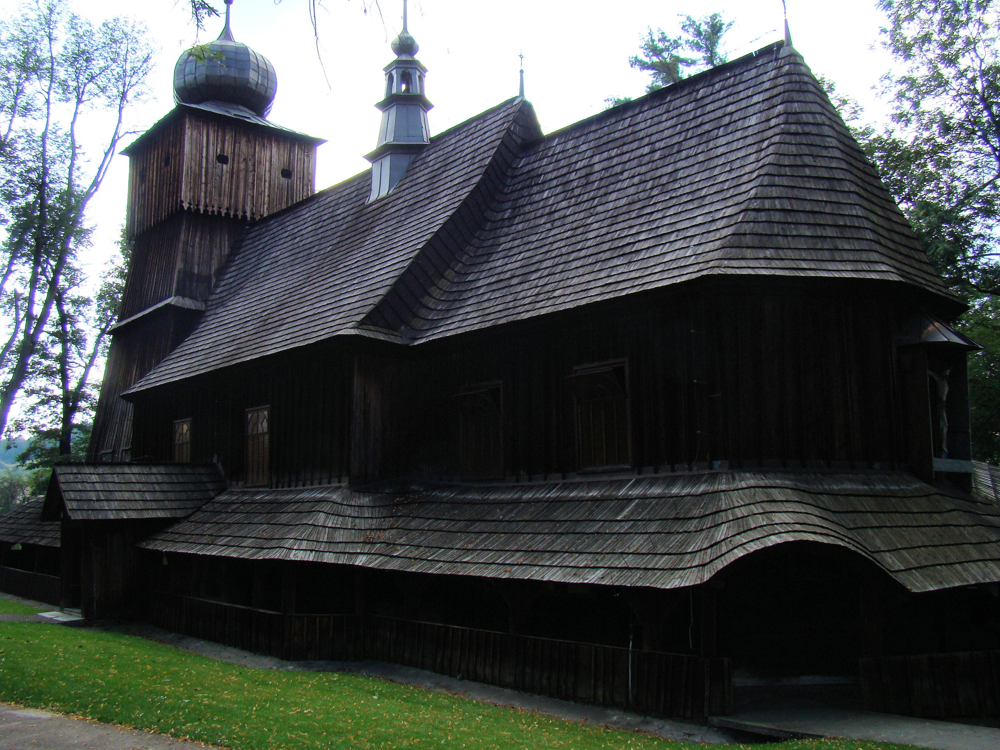 L'Église en bois à Lachowice