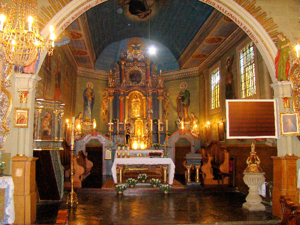 L'Église en bois à Lachowice